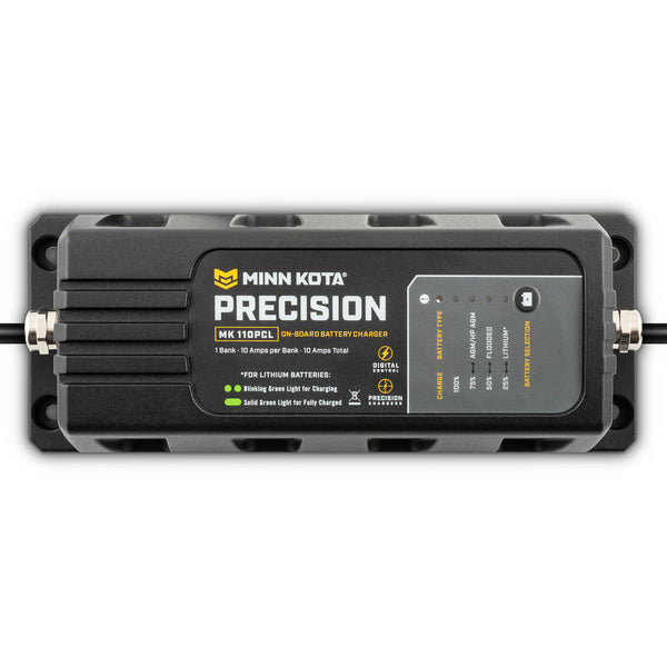 10 Amp Single Bank Precision Charger MK 110PCL – TrollingMotors.net