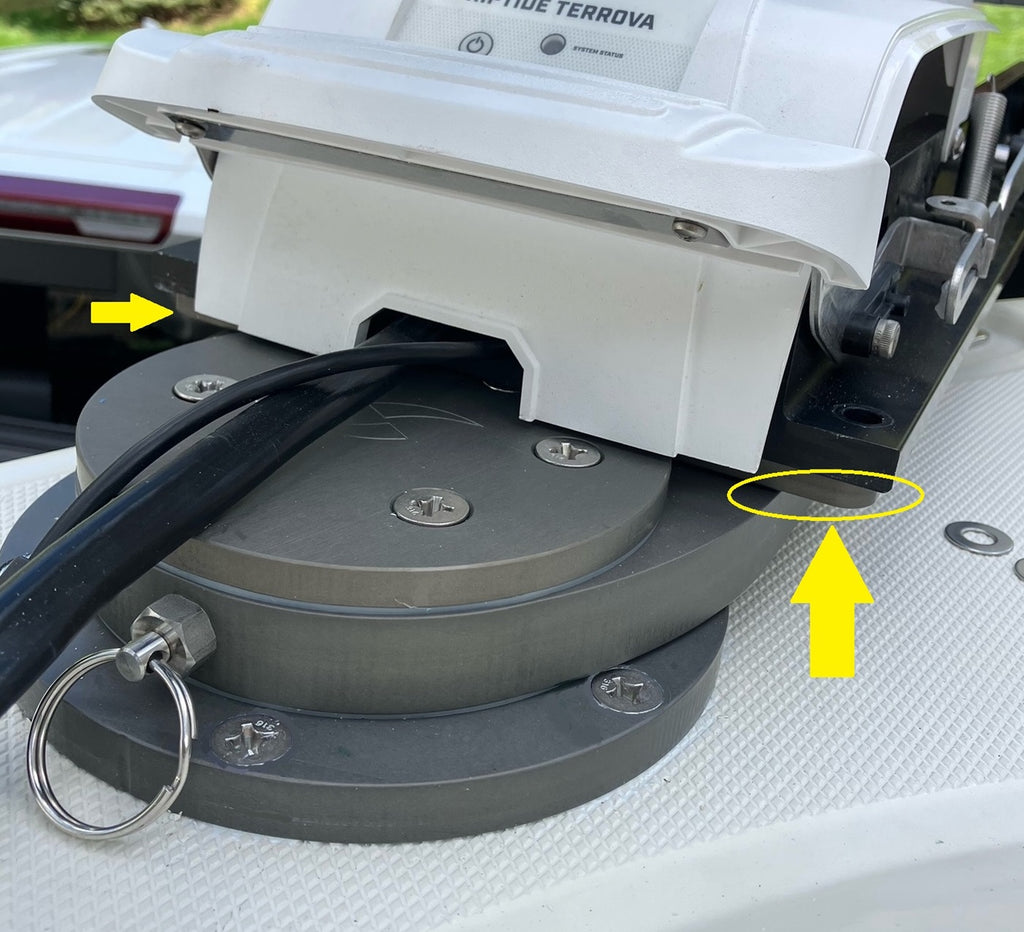 QST-1 Rotating Mount Extension Plate for QUEST Motors – TrollingMotors.net