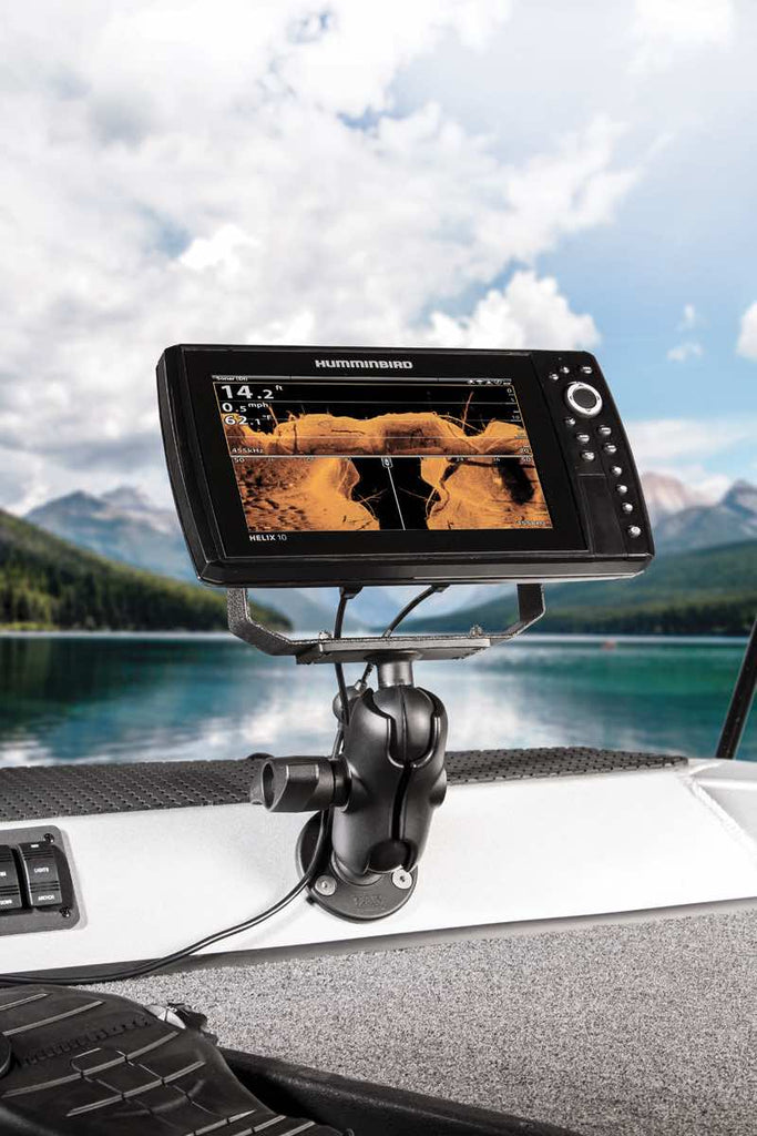 RAM® Drill-Down Double Ball Mount for Humminbird Helix 8, 9, 10 & 12 ...